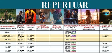 Repertuar Kina „klaps” Do 22 Maja Tv28pl Limanowska Telewizja Internetowa
