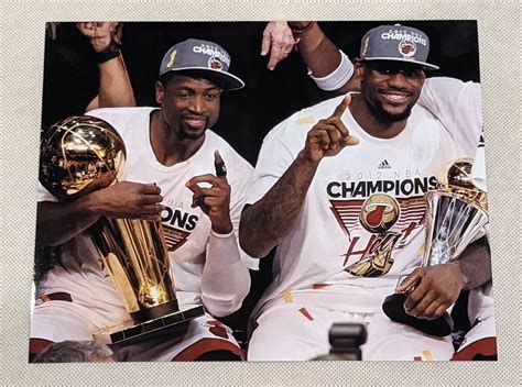 Lebron James Og Dwyane Wade Mesterskapet