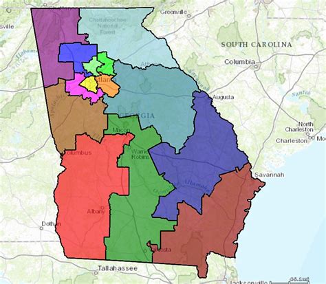 Georgia Congressional District Map 2022 World Map10th Congressional
