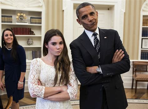 President Barack Obama And Mckayla Maroney Are Not Impressed E Online