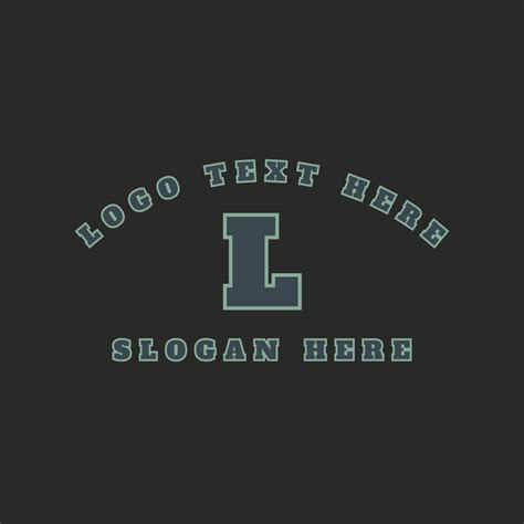 Generic Lettermark Serif Block Font Logo Brandcrowd Logo Maker