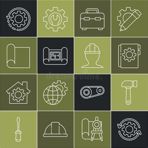 Set Line Gear And Arrows As Workflow Hammer User Manual Toolbox