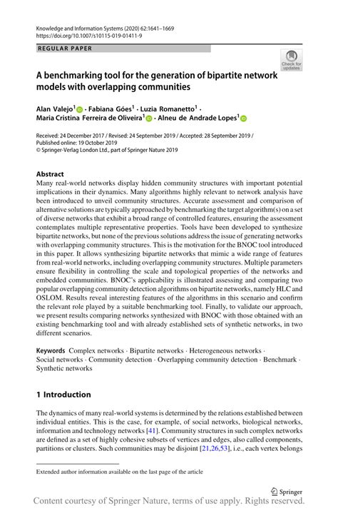 A Benchmarking Tool For The Generation Of Bipartite Network Models With