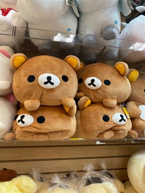 Rilakkuma Plushies 🫶🫶 Kawaii Plushies Plushies Cute Stuffed Animals