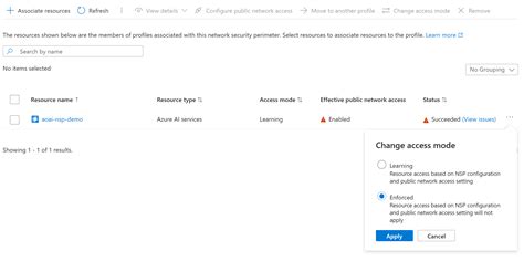 Add An Azure Openai Network Security Perimeter Microsoft Learn