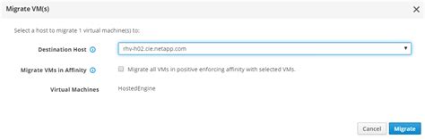 5 deploy the rhv manager as a self hosted engine netapp hci with rhv
