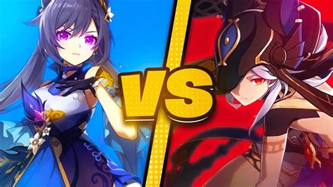 Genshin Impact C0 Keqing Vs C0 Cyno قينشن امباكت ساينو ضد كيتشينق Youtube
