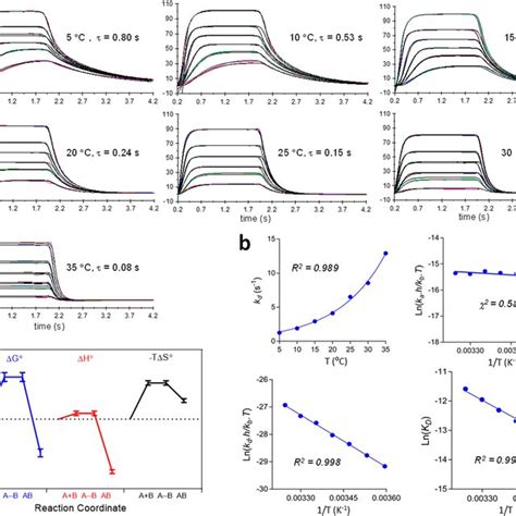 Experimentally Measured Temperature Dependence Of Peptide Binding To