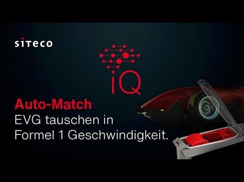 Siteco Iq 2 Evg Tauschen In Formel 1 Geschwindigkeit Christian Breitenberger