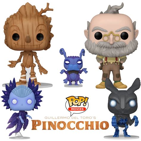 Bonecos Pop Pinocchio De Guillermo Del Toro Netflix Blog De Brinquedo