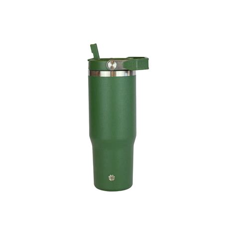 Garrafa Térmica 900ml Verde Militar Inox Távolo