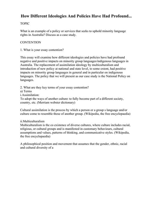 Argument Essay Examplepdf