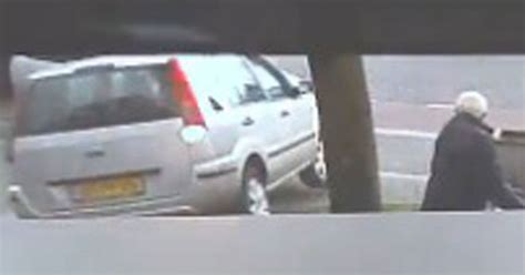 Worst Parallel Parking Attempt Ever Driver Narrowly Misses Oap And Smashes Into Shop In Epic