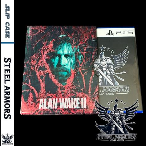 Alan Wake 2 Darkness Edition Slip Case Steelarmors Fantasybox