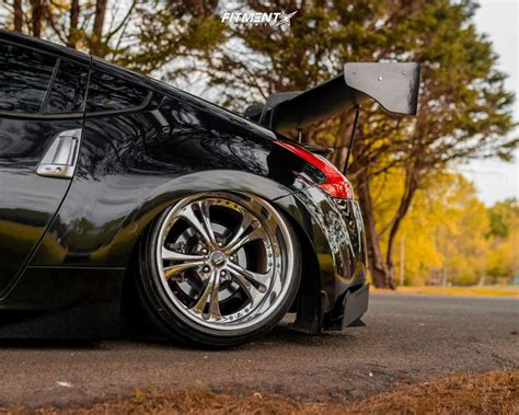 2009 Nissan 370z 2dr Coupe 37l 6cyl 7a With 19x105 Weds Cerberus 2