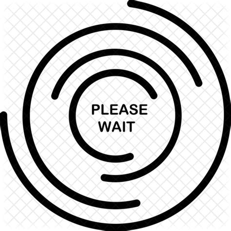 Please Wait Icon At Collection Of Please Wait Icon