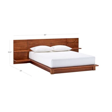 Cb2 Andes Acacia Full Bed Aptdeco