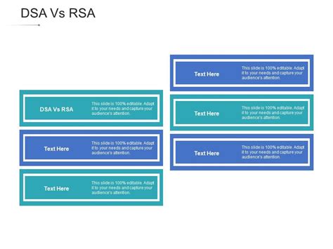 Dsa Vs Rsa Ppt Powerpoint Presentation Layouts Background Image Cpb Presentation Graphics