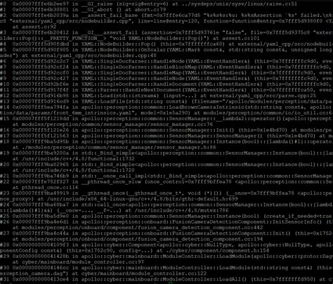 Perception Camera Apollo 5 5 Wont Run · Issue 14056 · Apolloauto Apollo · Github