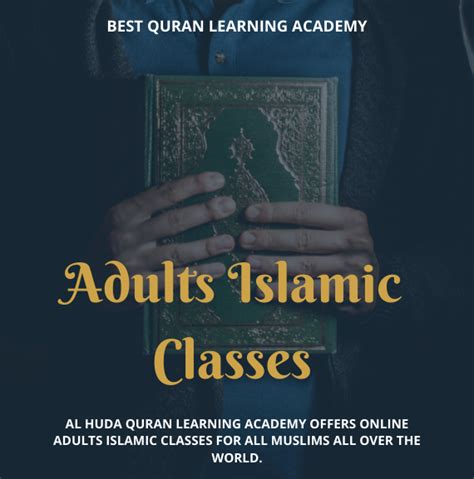 Adults Islamic Classes Al Huda Quran Learning