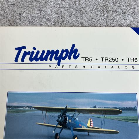 1968 1976 Triumph Tr250 And Tr6 Parts Catalog Edition 20” Moss Motors
