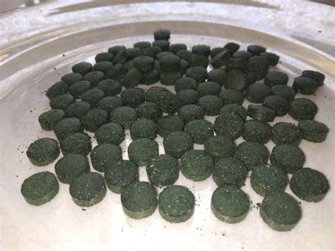 Spirulina Tablet For Supplement Diet Depression Vitamin D3 Defecency