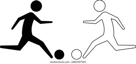 1 399 Soccer Player Isolated Two Stock Vectors And Vector Art