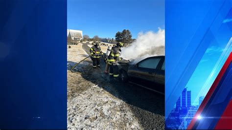 Vehicle Catches Fire In Rural Retreat