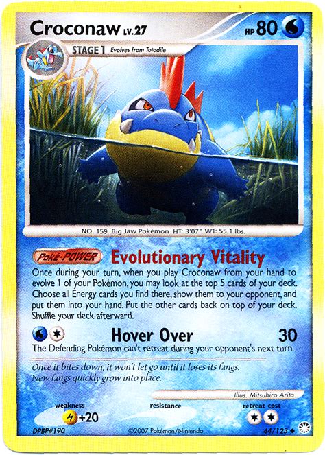 Croconaw Card