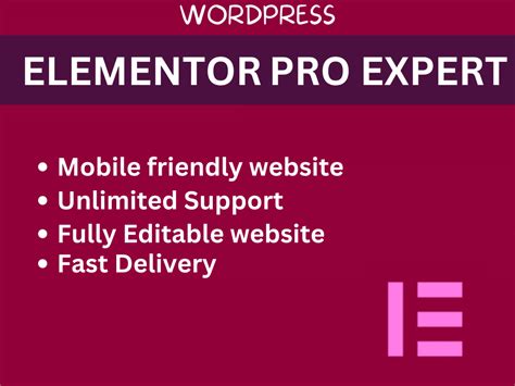 custom elementor website design that stands out upwork