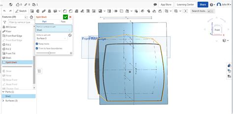 Split Tool Doesnt Split Selected Part — Onshape