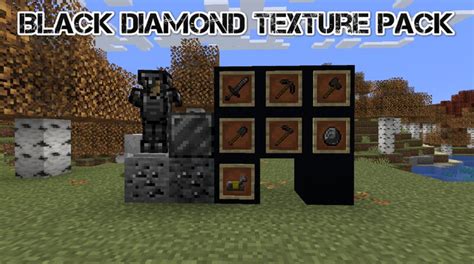 Black Diamond Texture Pack 1 20 2 1 20 1 1 20 1 19 2 1 19 1 1 19 1 18 1