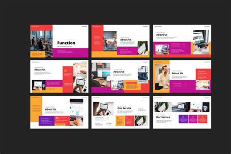 Function Powerpoint Template Incl Education And Pitchdeck Envato
