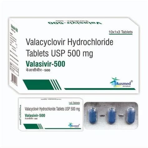Valacyclovir 500 Mg Tablets At ₹ 96 Strip Valacyclovir Tablet In