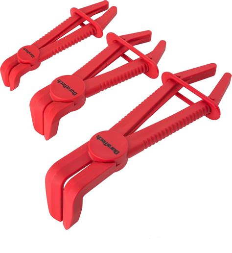 Duratech 3 Piece Hose Pinch Clamp Pliers 90 Angled Hose