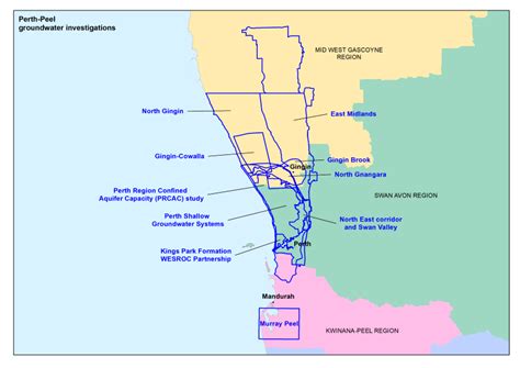 Groundwater Investigations Perth Peel Region Western Australian