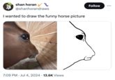 Side Eye Horse Know Your Meme