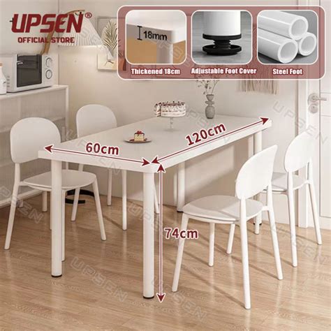 Minimalism 1206074cm Dinning Table For 2 6 Persons Home Restaurant Dinning Table Wood Table