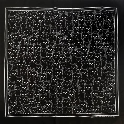 باندانا دخترانه و پسرانه طرح گربه فانتزی جدید