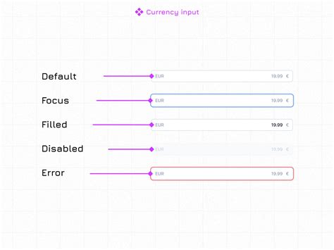 Currency Input By Altin On Dribbble