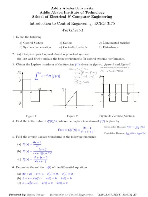 Worksheet 1 Pdf Science And Mathematics Technology And Engineering