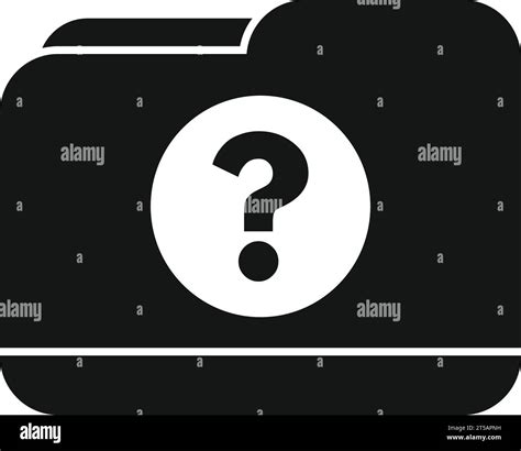Anonymous Hidden Folder Icon Simple Vector Data Undercover Head