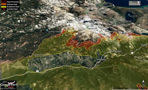 Caldor Fire 9 7 2021 Heat Maps The Lookout