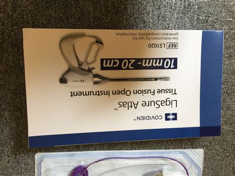 Covidienusaligasure Atlas Tissue Fusion Open Instrument Neworiginal