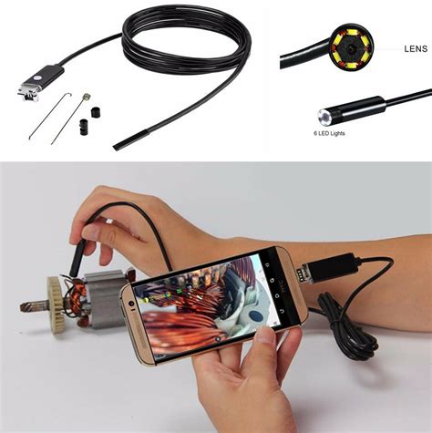 For Car Moto Diagnostic Wateroil Proof Endoscope Borescope Inspection