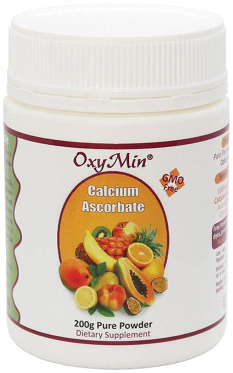 Oxymin Calcium Ascorbate 200g Health Co