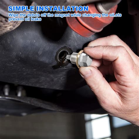 Buy M14 X 15 Magnetic Oil Drain Plug Aluminum Oil Pan Drain Plug