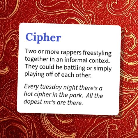 Urban Dictionary Cipher
