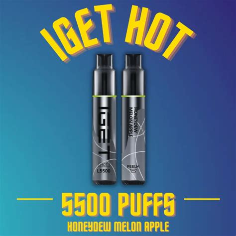 Iget Hot Honeydew Melon Apple Whole Sale Vapes Australia
