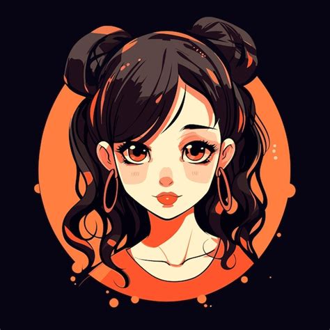Premium Vector Cute Anime Girl Kawaii Vector